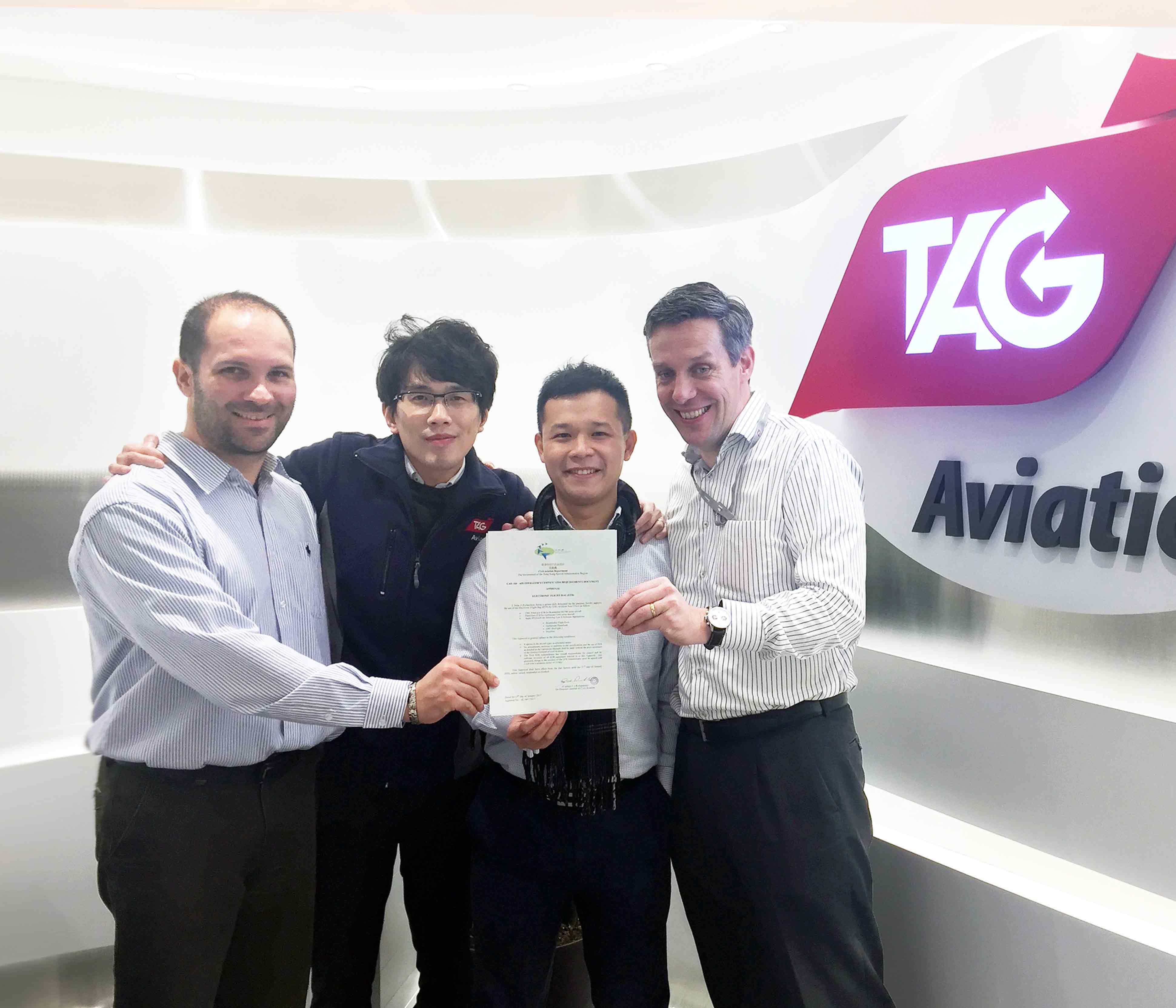 TAG Aviation Asia receives Electronic Flight Bags (EFB) Approval for ...